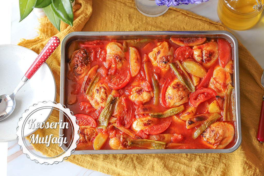 Fırında Patatesli Tavuk But Tarifi | Kevserin Mutfağı - Yemek Tarifleri