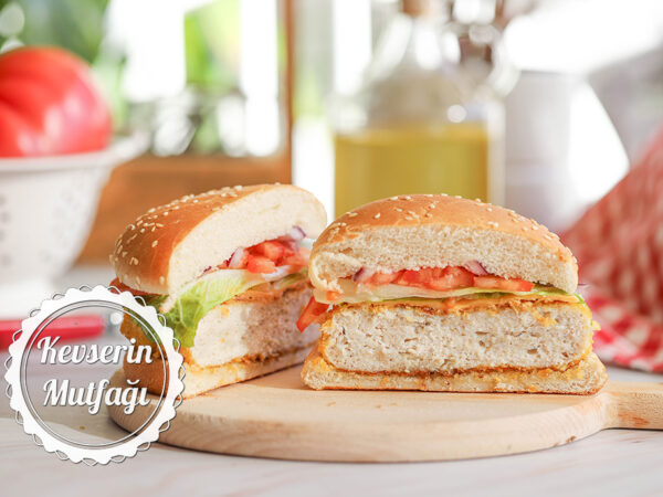 Tavuk Burger Tarifi | Kevserin Mutfağı - Yemek Tarifleri