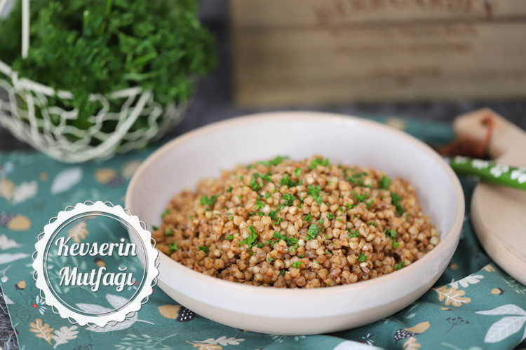 Greçka (Kara Buğday) Pilavı Tarifi | Kevserin Mutfağı - Yemek Tarifleri